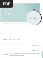 Understanding Poetry Conventions | PDF | Metre (Poetry) | Poetic Rhythm