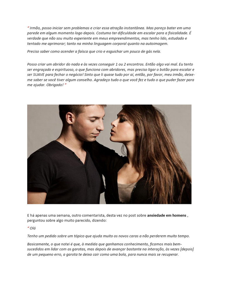 Como Ser Suave com As Garotas Todo o Tempo | PDF | Emoções | Tempo