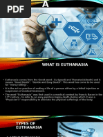 Types of Euthanasia Explained | PDF | Death | Medicine