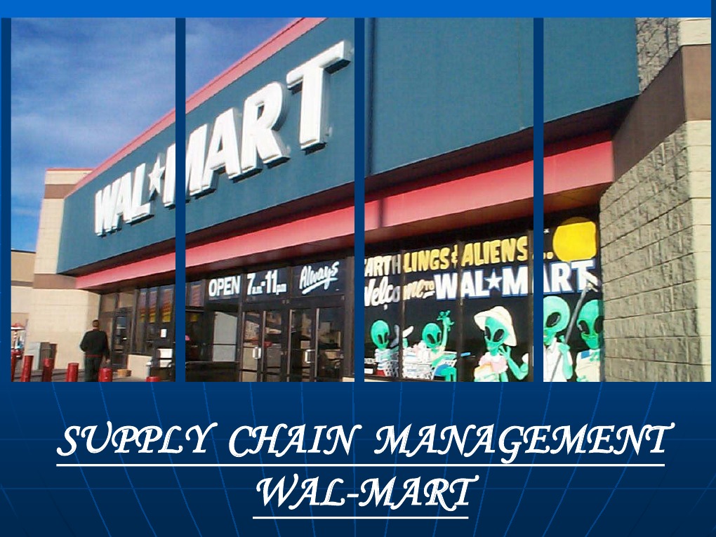 WalMart & SCM | Download Free PDF | Walmart | Supply Chain