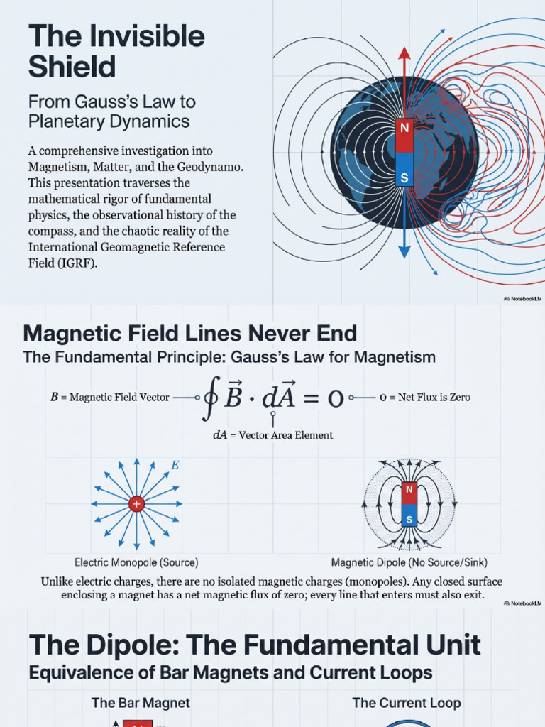 Earths Dynamic Magnetic Field | PDF