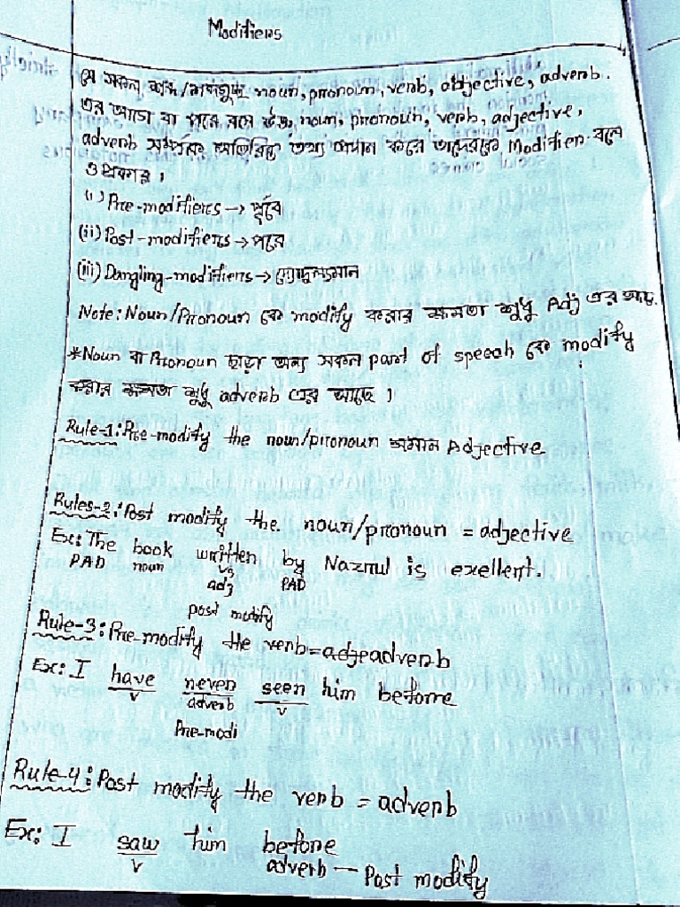 English Grammar Note | PDF