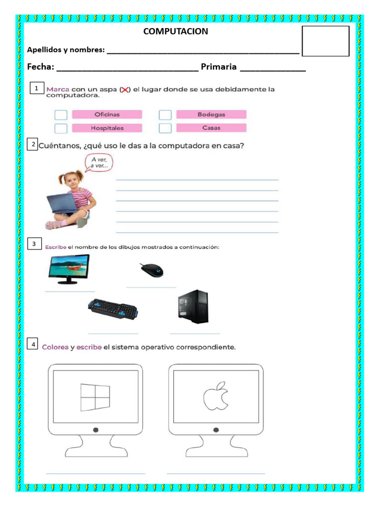 COMPUTACION primaria | PDF
