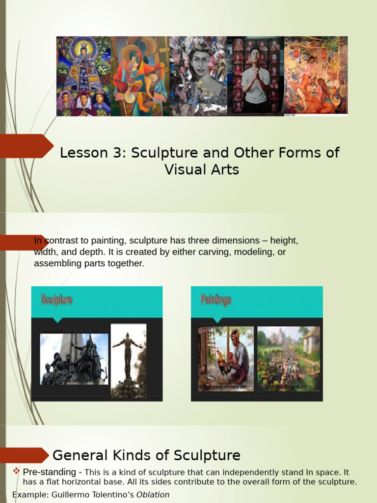 Lesson 3 Sculpture and Other Forms of Visual Arts | PDF | Sculpture ...