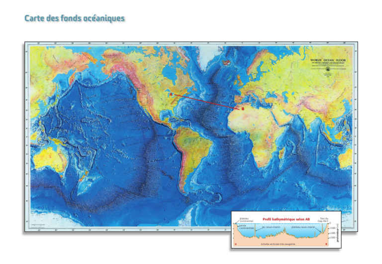 Carte Fonds Océaniques | PDF