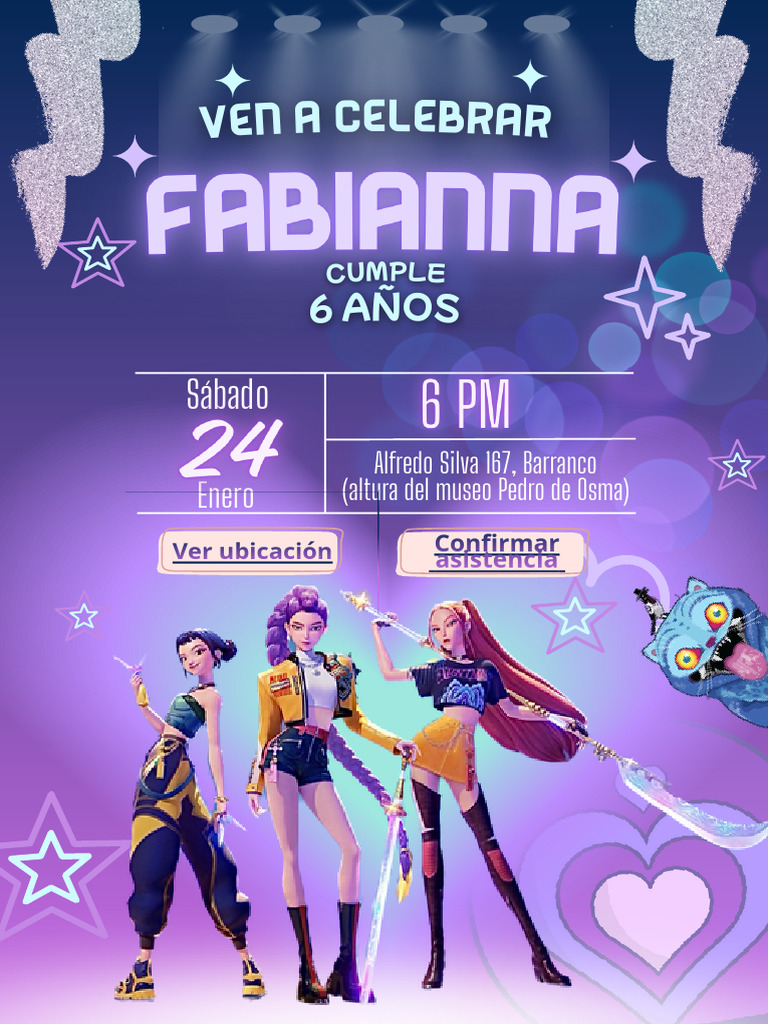 Fabianna Cumple 6 Años ? | PDF