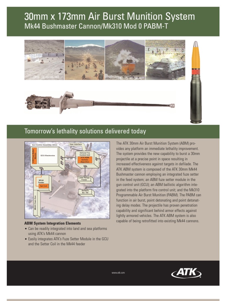 30mm 173mm AirBurst | PDF | Fuze | Ammunition