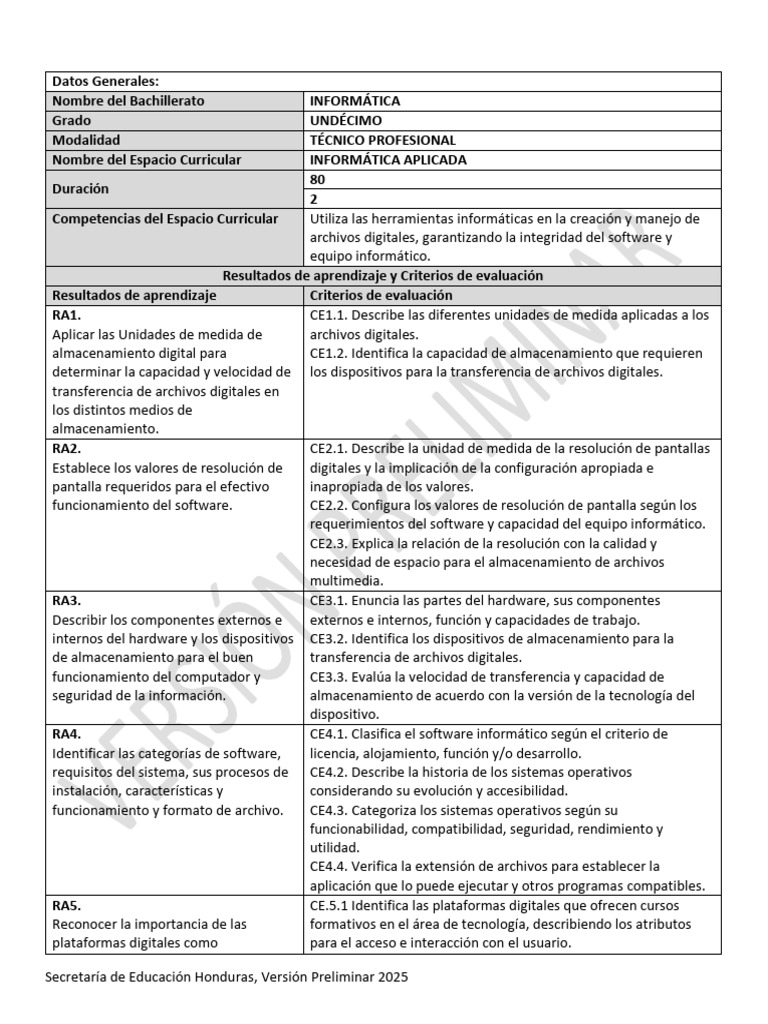 11mo - Informatica Aplicada 11mo | PDF | Hardware de la computadora ...
