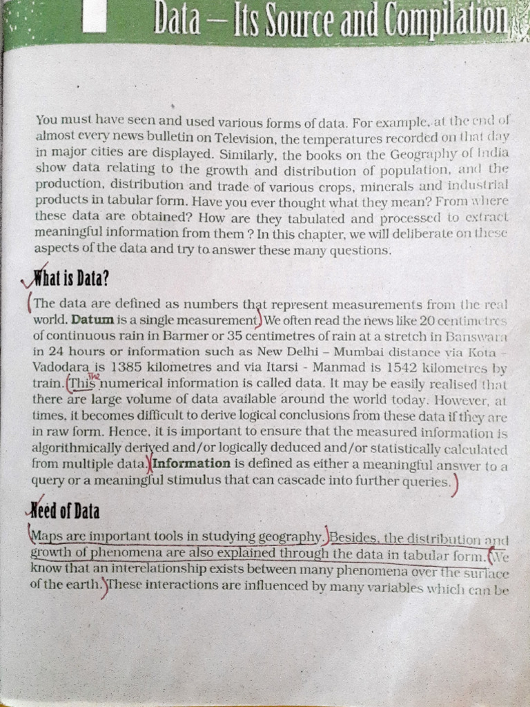 Chapter 1 Geo Practical File Work | PDF | Questionnaire | Data