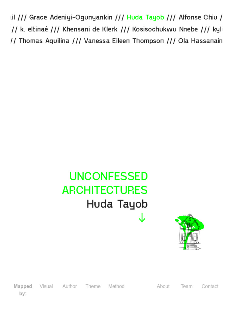Unconfessed Architectures - Disembodied Territories | PDF