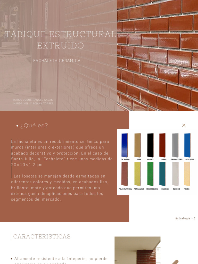 Tabique Estructural Extraido (1) | PDF | Aislamiento térmico | Extrusión
