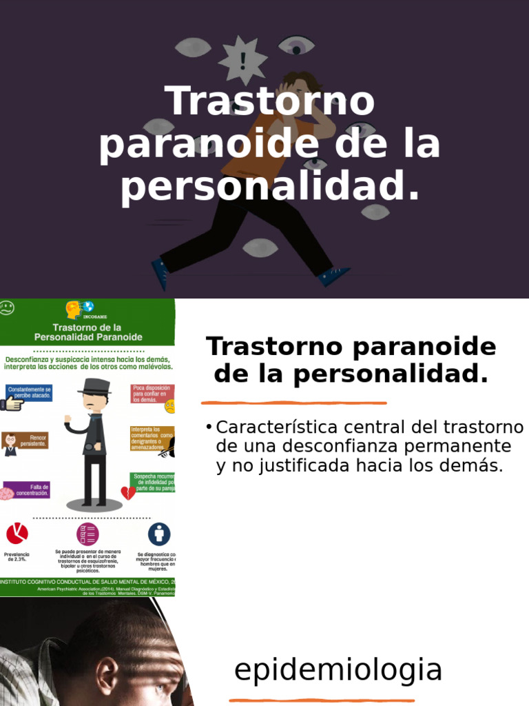 Trastorno Paranoide de La Personalidad | PDF | Esquizofrenia | Las ...