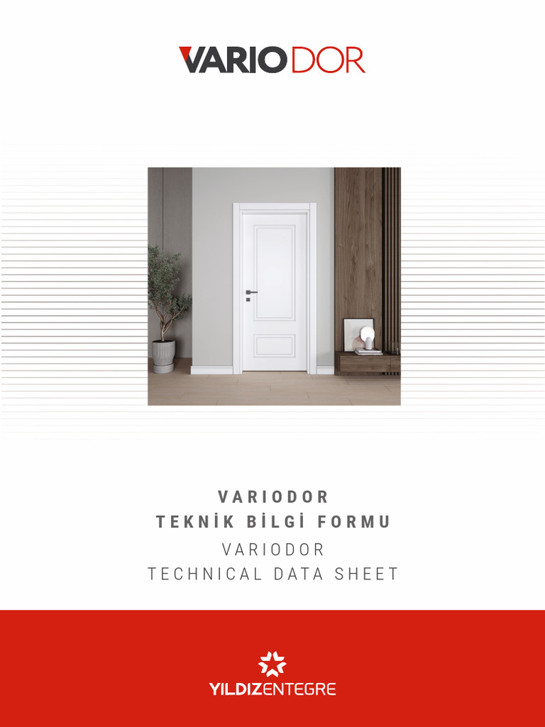 Variodor Teknik Bilgi Formu | PDF