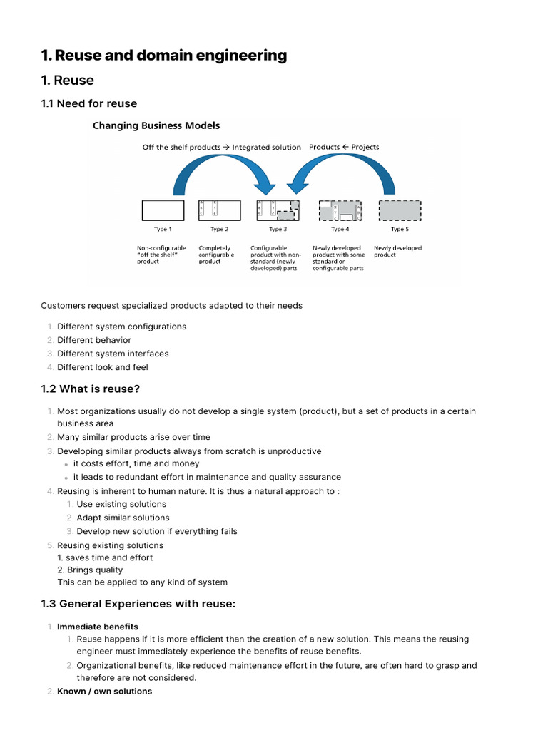Product Line Engineering Concise Half | PDF