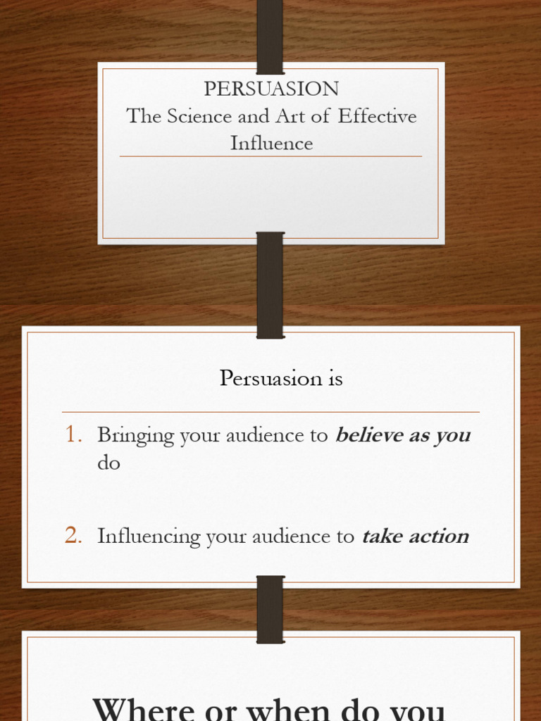 10.persuasion and Persuasive Speech | PDF | Credibility | Rhetoric