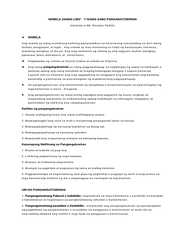 NOBELA | PDF