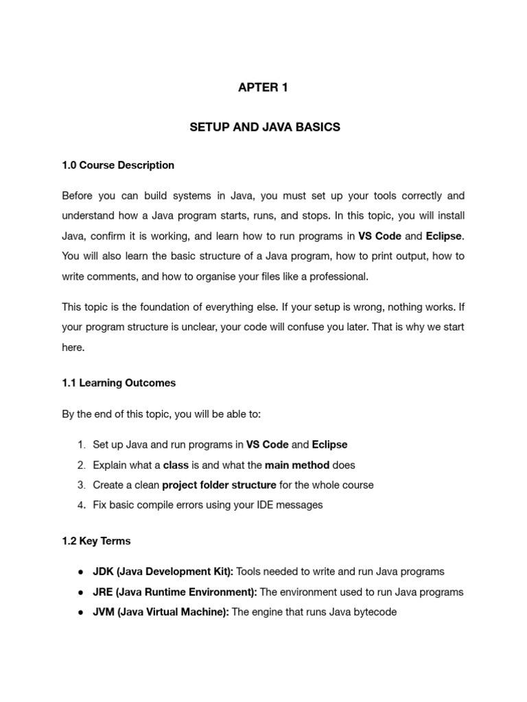 Bee 429 – Object Oriented Programming (Java)-4 | PDF | Java Virtual ...