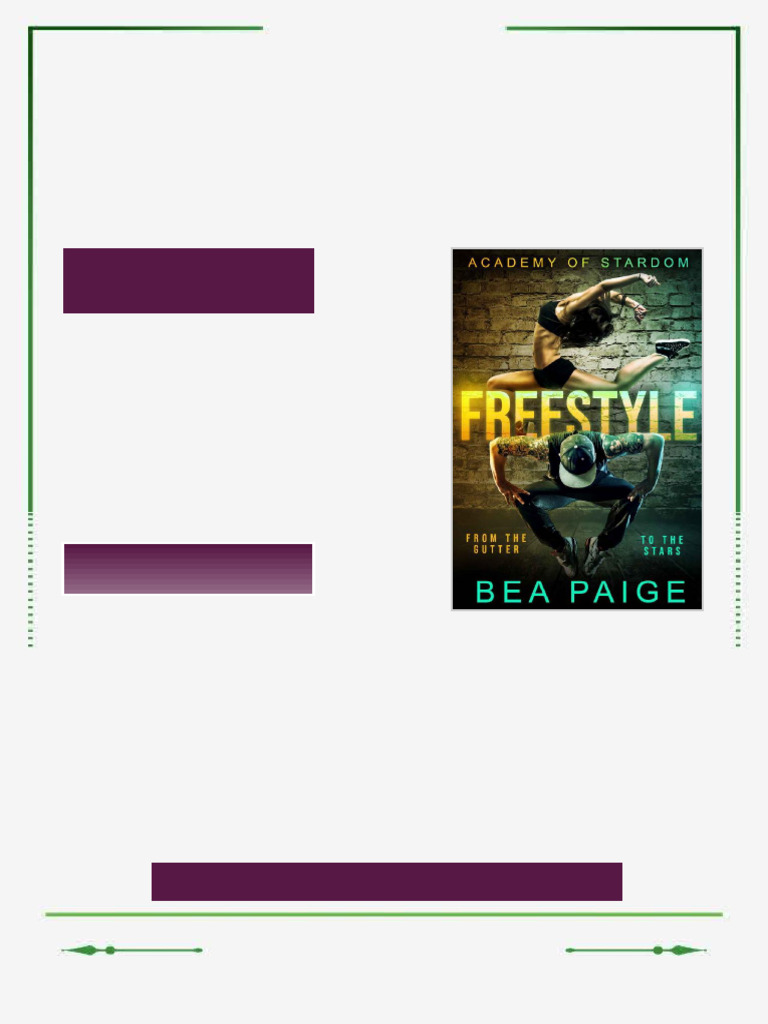Freestyle (Academy of Stardom #1) 1st Edition Bea Paige eBook pro ...