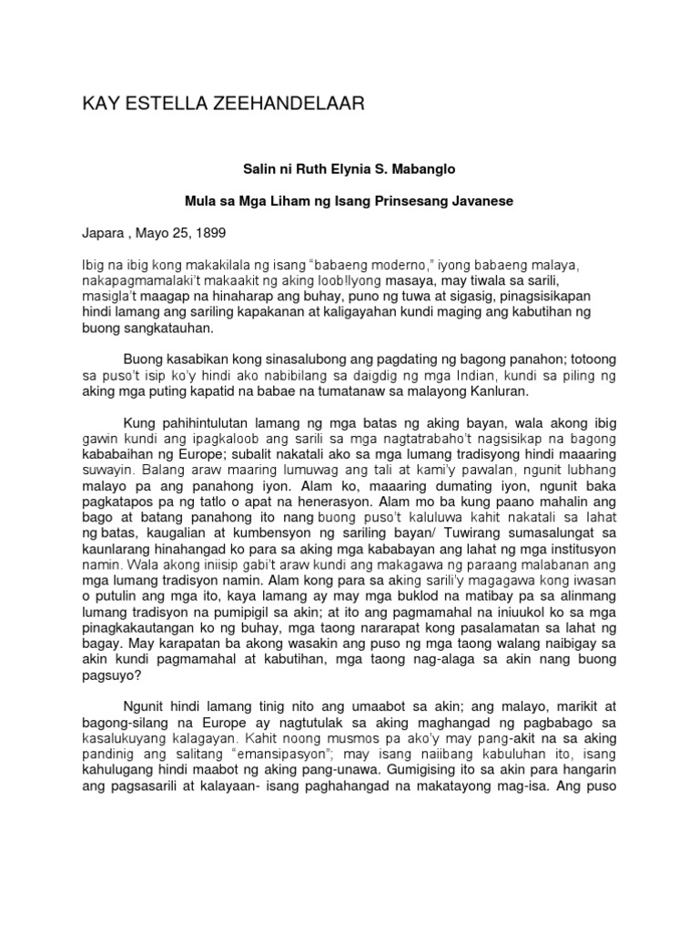 Kay Estella Zeehandelaar | PDF