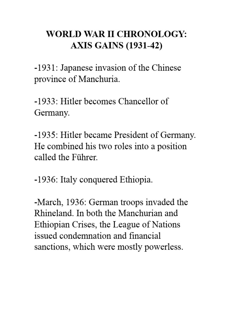 WW2 Axis Gains | PDF | Nazi Germany | World War II