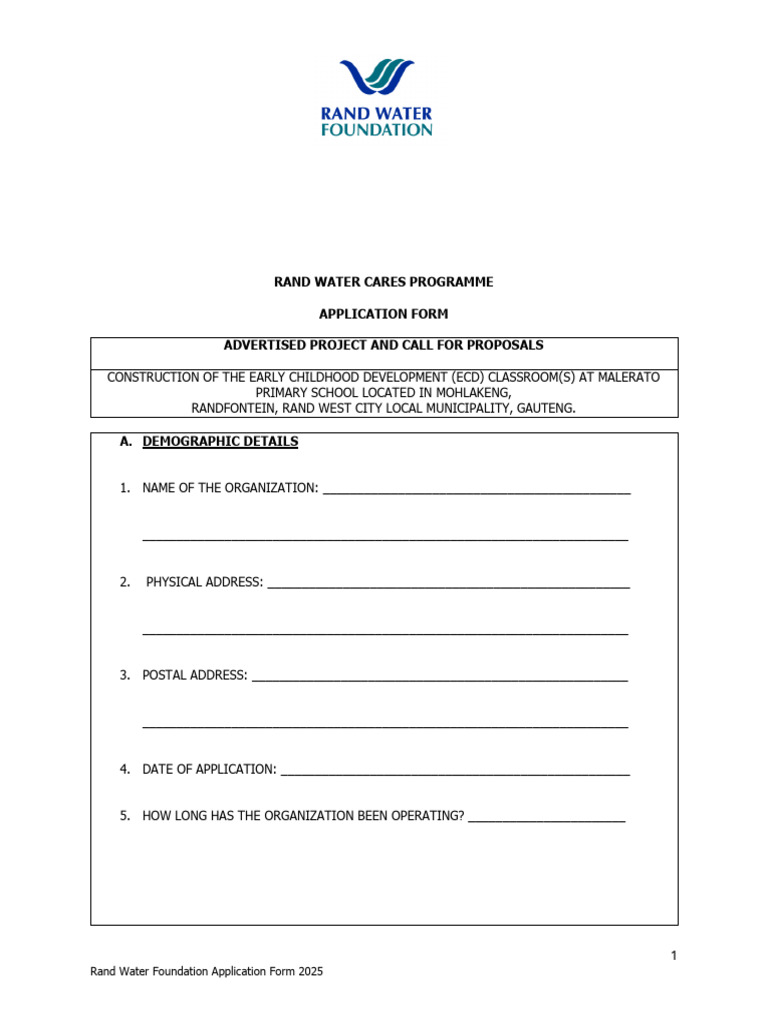 E C D Construction Application Form 2025 | PDF | Economies
