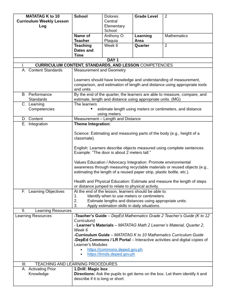 LP in MATH IMPROVED | PDF | Learning | Curriculum