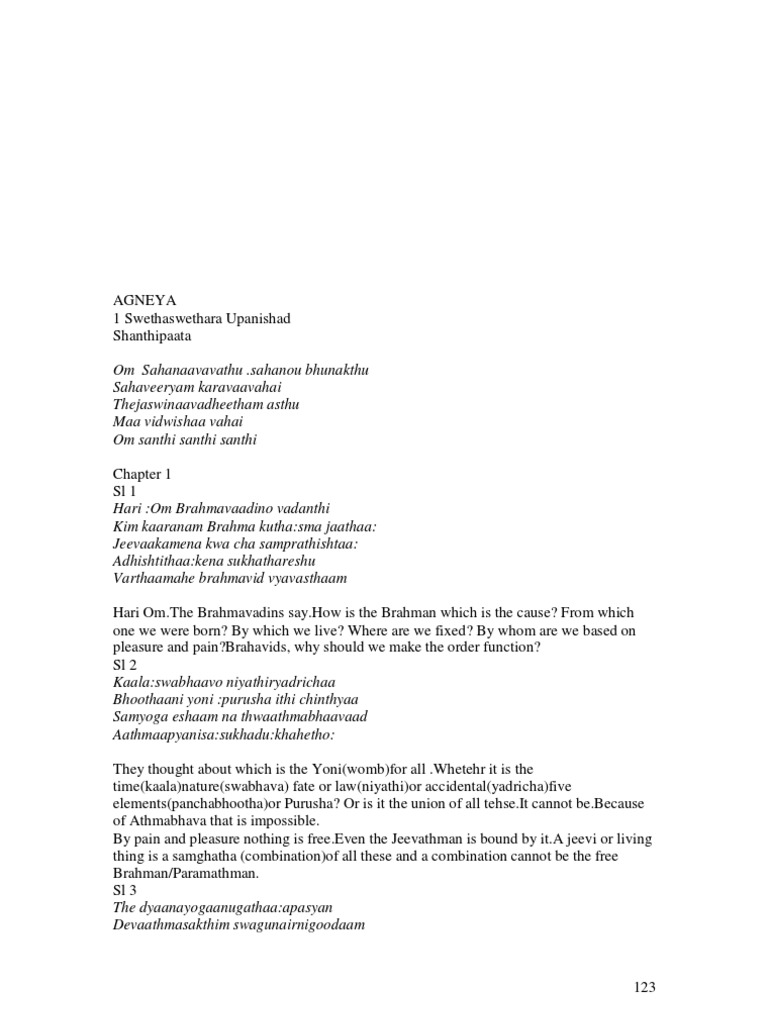 Understanding Agneyam and Brahman | PDF | Brahman | Heaven