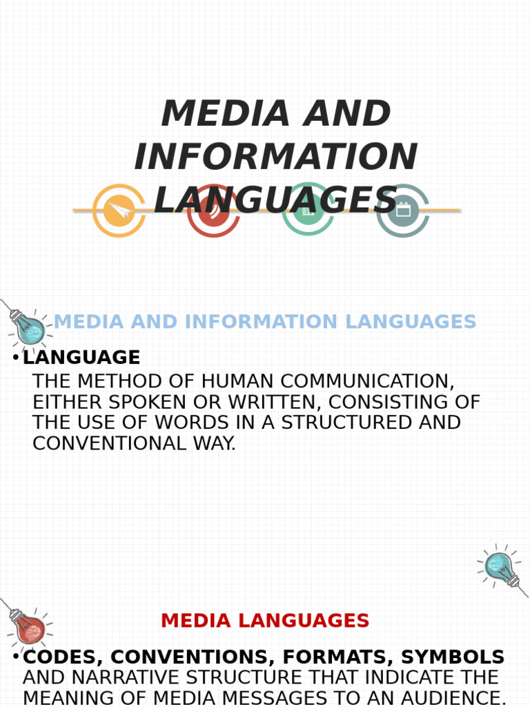 5 Media Information Languages | PDF | Perspective (Graphical)