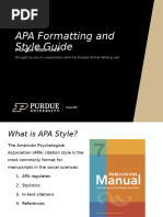 Writing Discussion Posts in APA Format | PDF