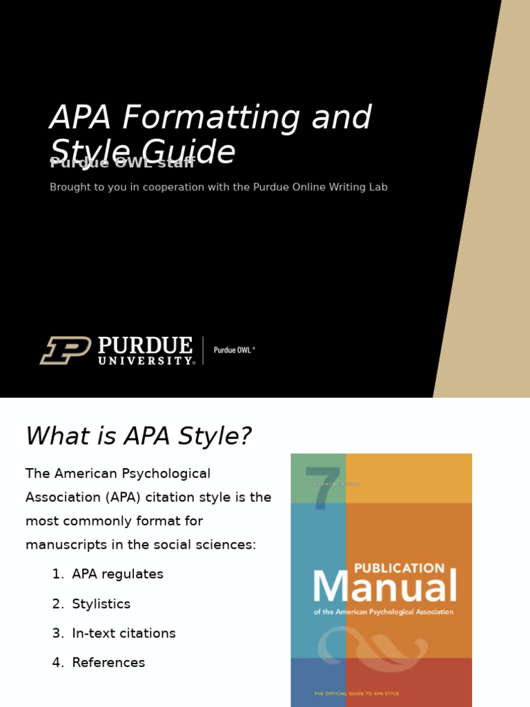 Apa Powerpoint Slide Presentation 09052025 | PDF | Citation | Apa Style