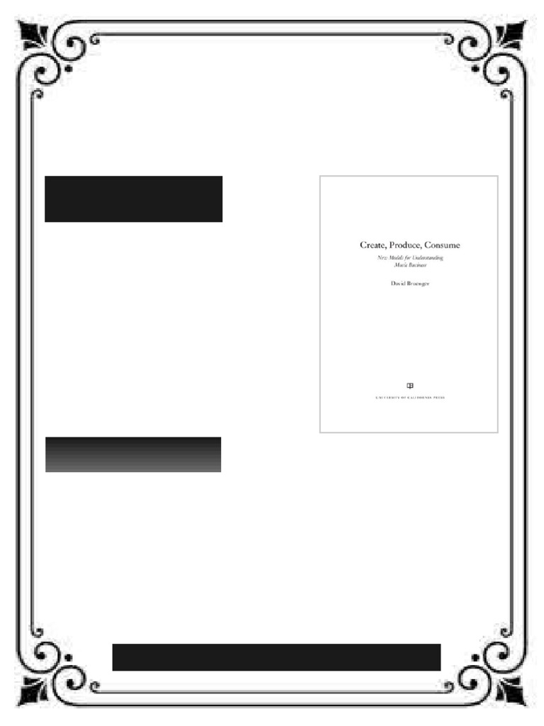 Create Produce Consume New Models for Understanding Music Business 1st ...