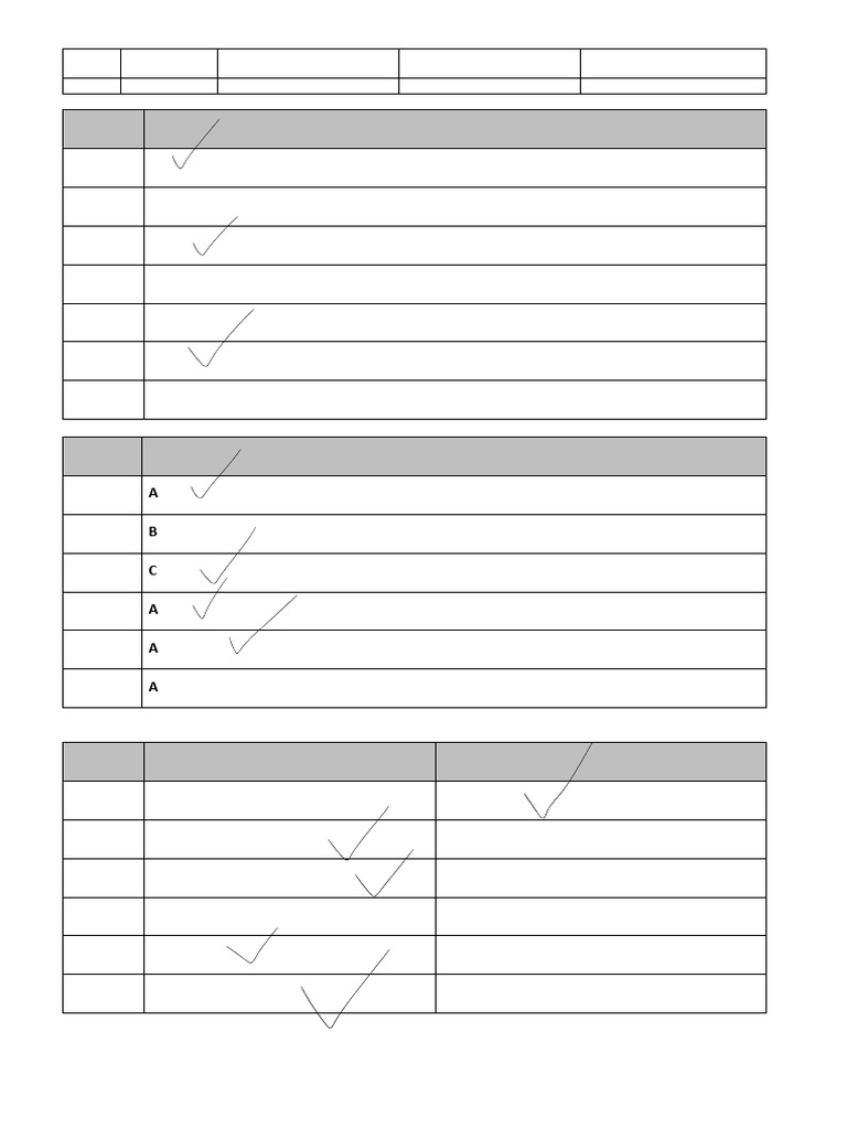B1 Preliminary 2020 Sample Listening Answer Key | PDF