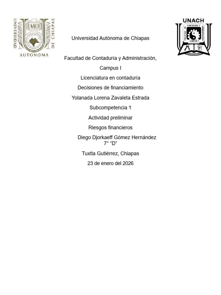 SUB 1 ACT 1 | PDF | Business | Presupuesto