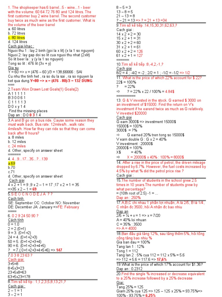 Total Math Sample | Mathematics | Science