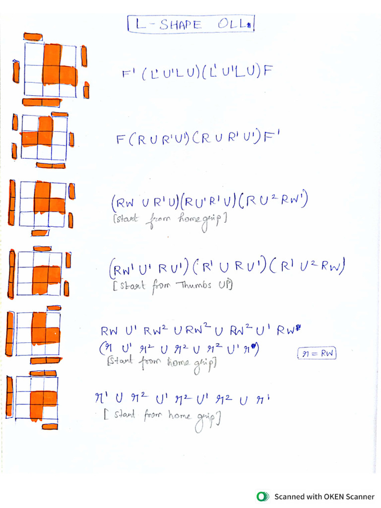L-Shape OLL | PDF