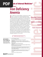 Calculating Iron Deficit with Ganzoni's Formula | PDF