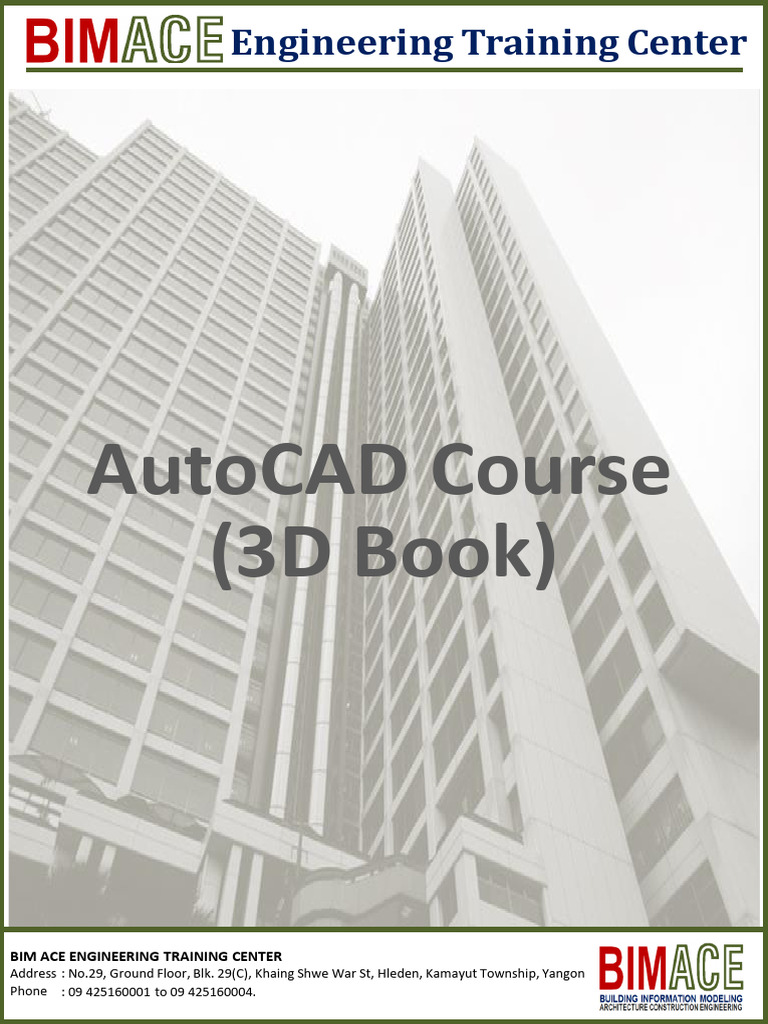 AutoCAD 3D Book | PDF