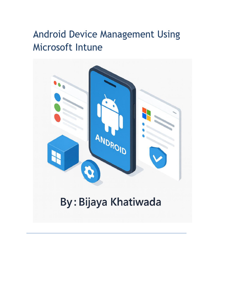 Android Device Management With Microsoft Intune | PDF | Google Play ...