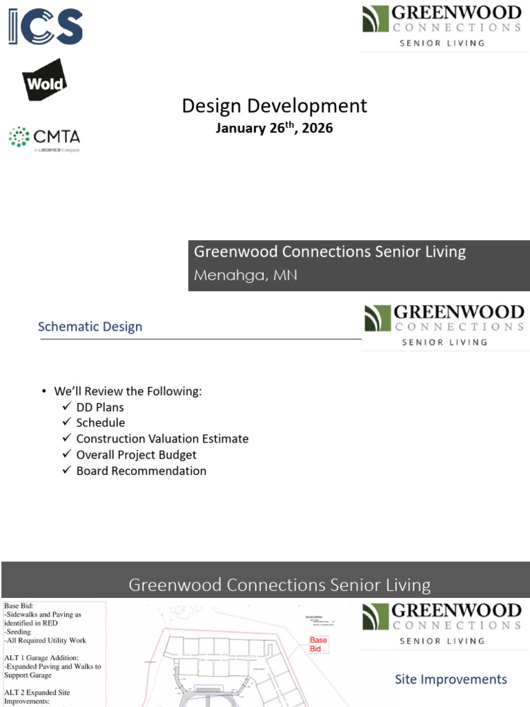 Greenwood Connection Design Development Presentation | PDF | Economies