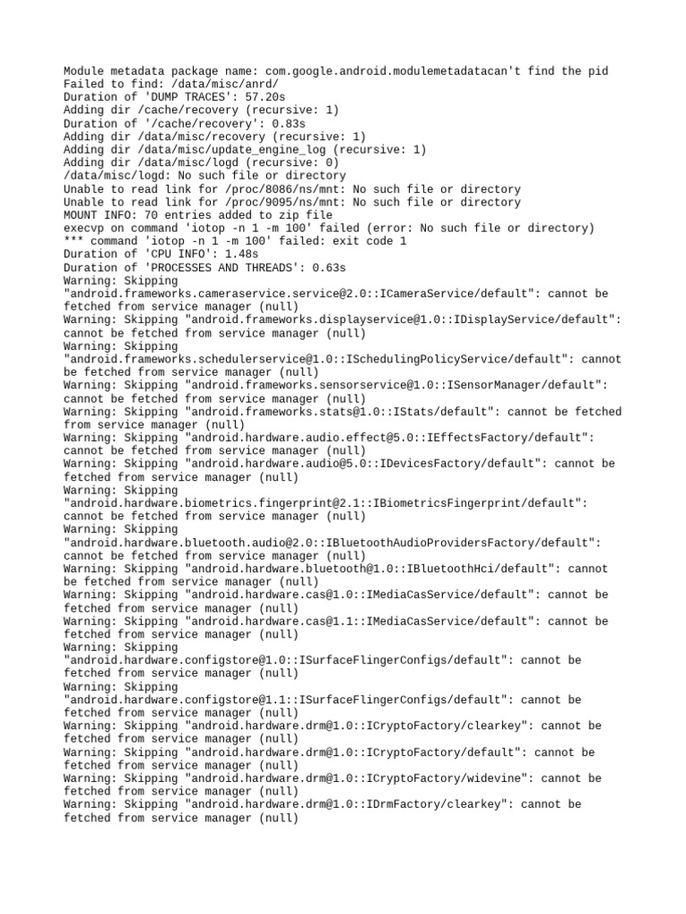 Bugreport X683 OP QP1A.190711.020 2026 01 17 13 00 25 Dumpstate - Log ...