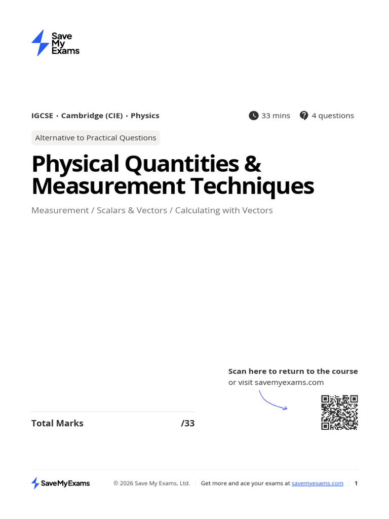 1 1 Physical Quantities and Measurement Techniques JmXCjwhxY3tv4BGj ...