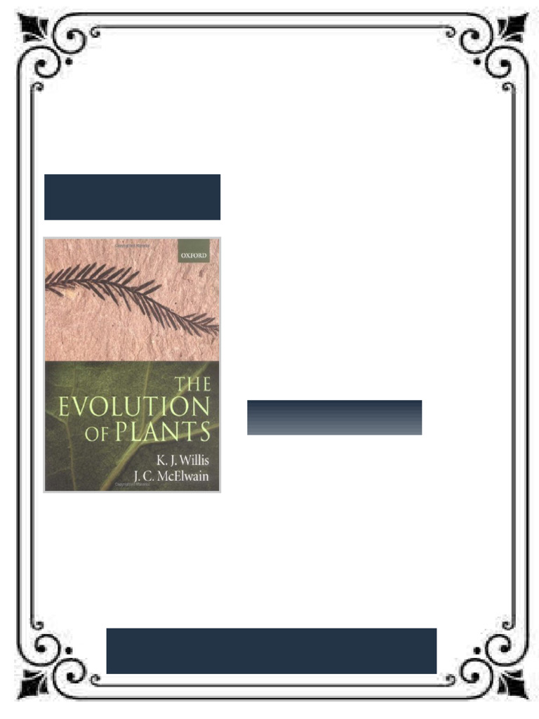 The Evolution of Plants 1st Edition. Edition K. J. Willis ebook ...