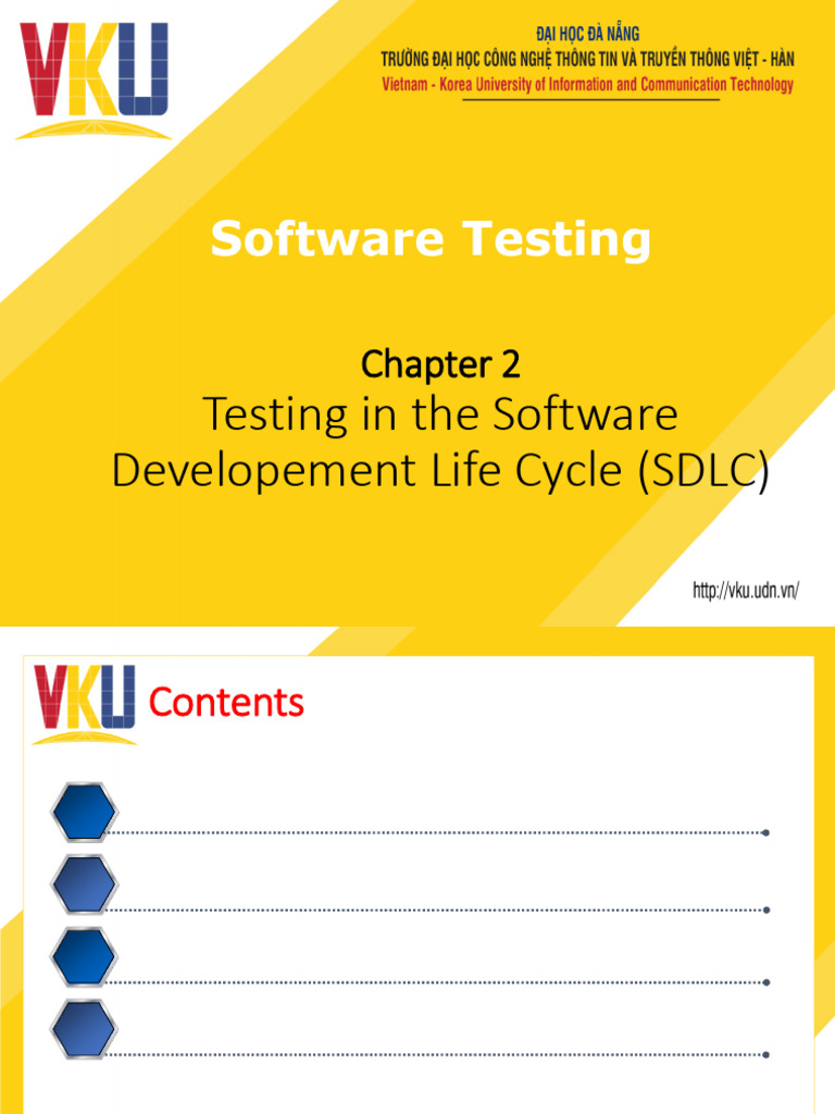Chapter2_Testing in SDLC (2) | PDF | Software Testing | Software ...