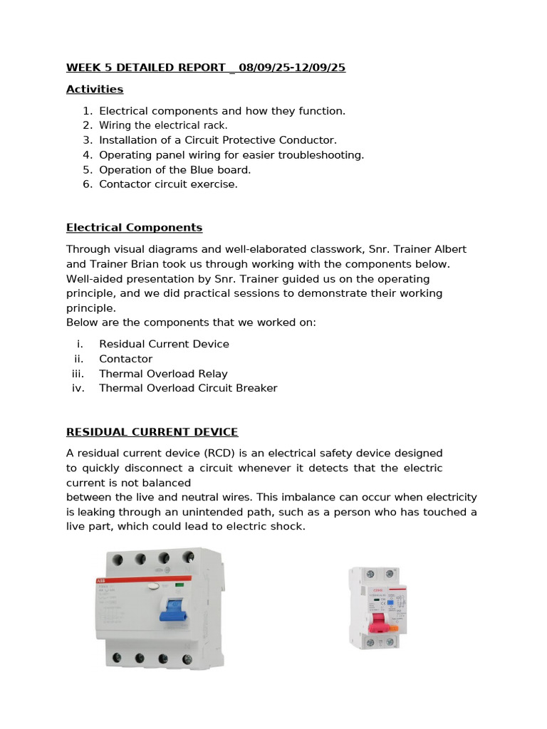 Week 5 Detailed Apprentices Report Block 2 2025 PDF | PDF | Relay ...