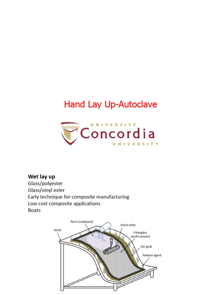 Hand Lay Up-Autoclave | PDF | Composite Material | Mechanical Engineering