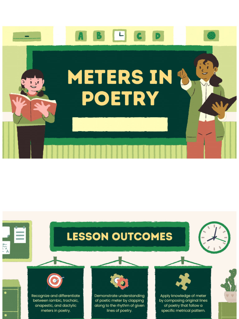 10 EL 111 Meters in Poetry | PDF | Metre (Poetry) | Poetry