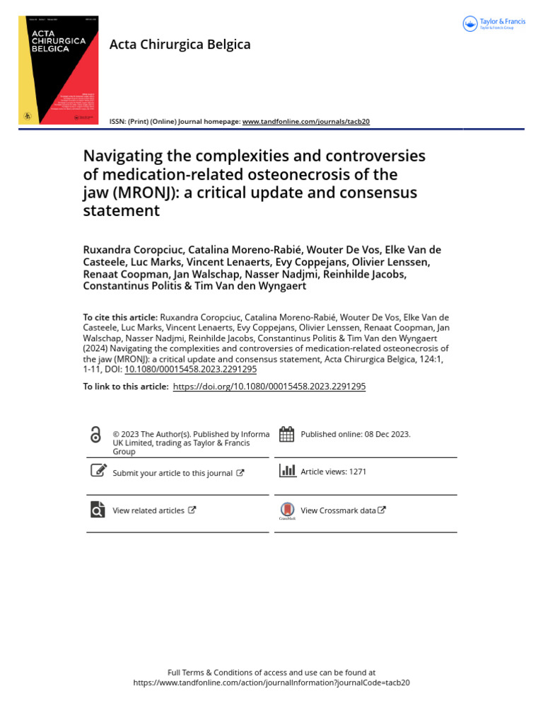 Navigating The Complexities and Controversies of Medication-Related ...