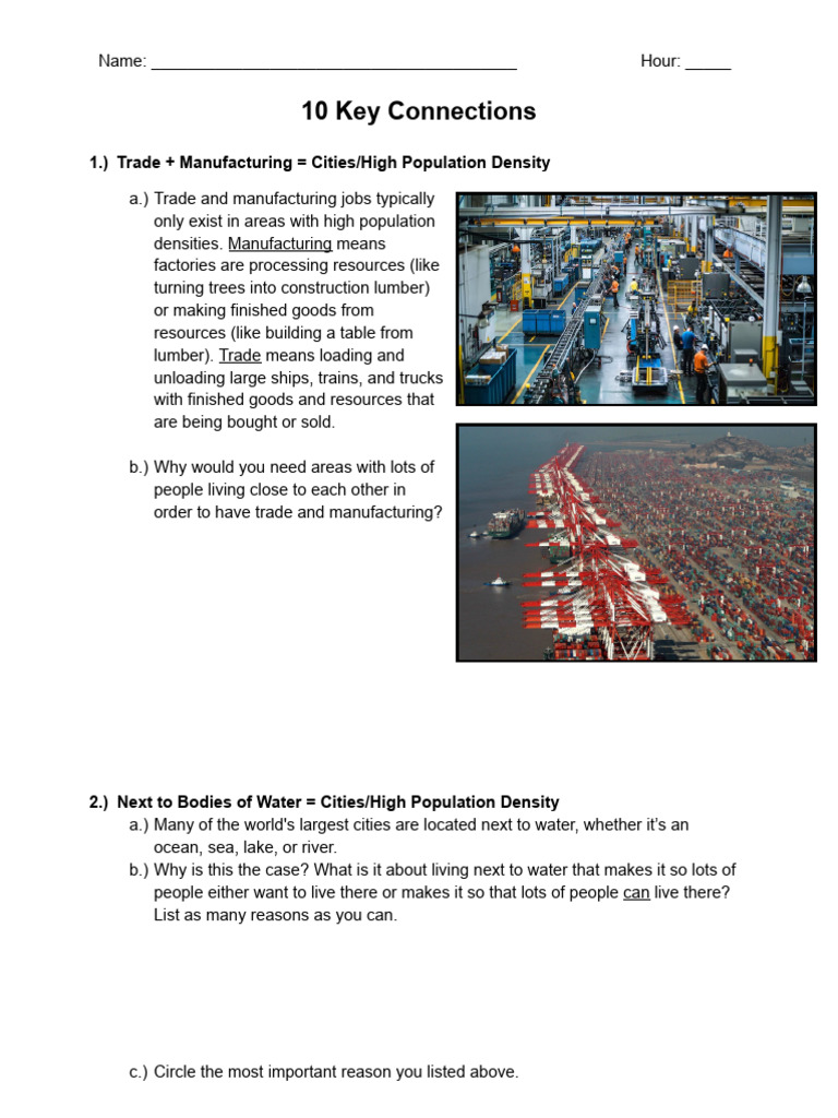 10 Key Connections For Map Analysis Test Review | PDF | Mining ...
