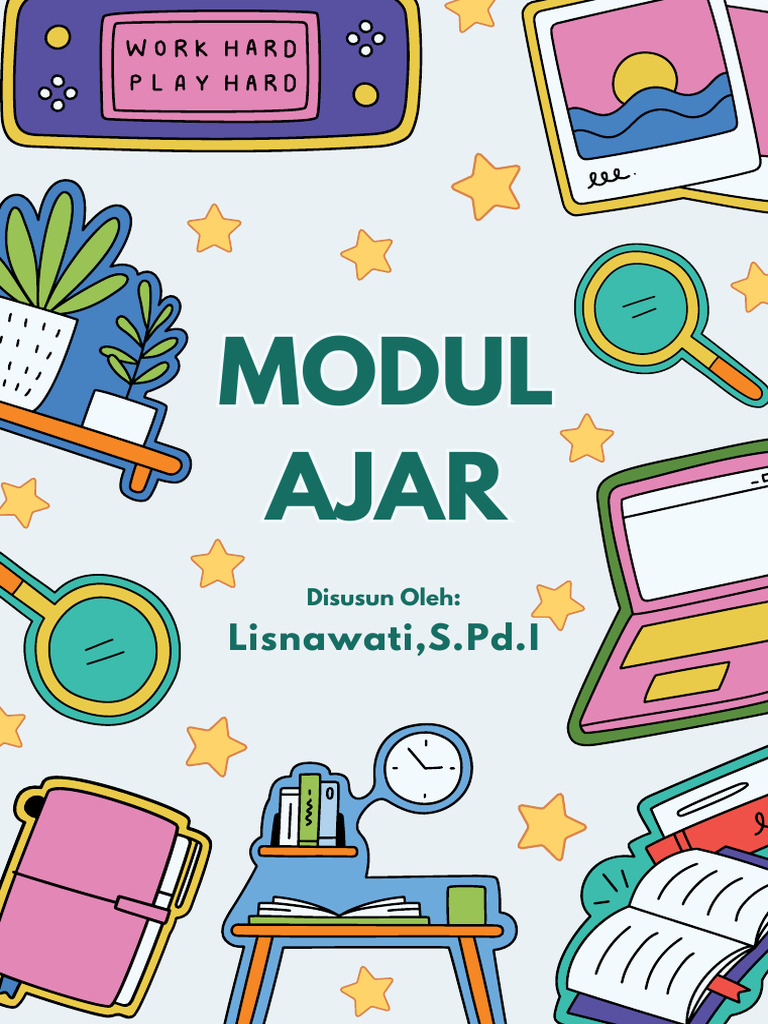 Warna Warni Ilustrasi Lucu Modul Ajar Sampul A4 Dokumen | PDF