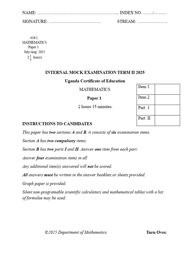 S6-MATH-P1 | PDF | News | Taxes